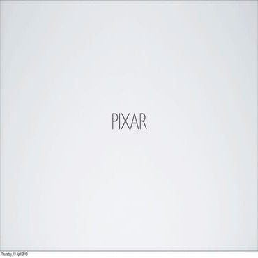 Pixar research | PDF