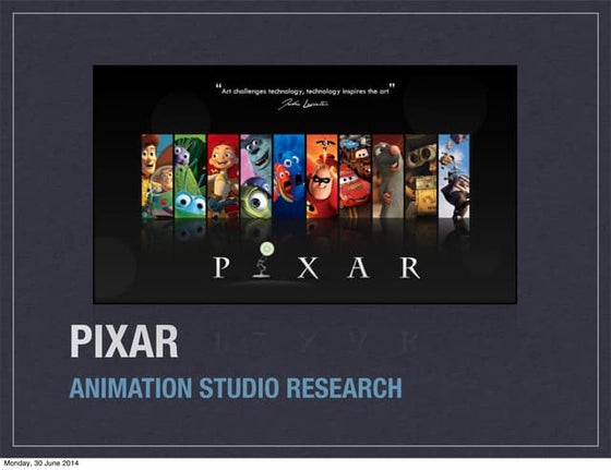 Pixar 'Studies' | PPT