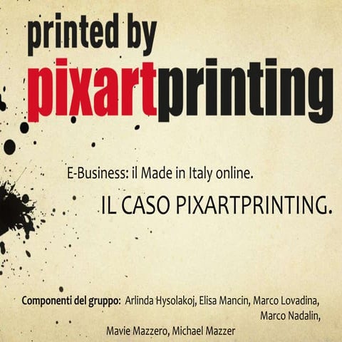 Pixartprinting | PPT
