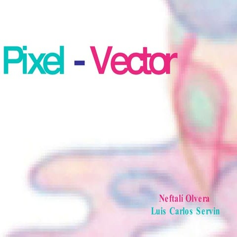 La imagen digital pixel vs vector | PPTX