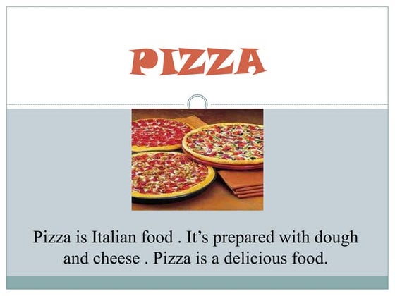 Pizza preparation steps | PPTX