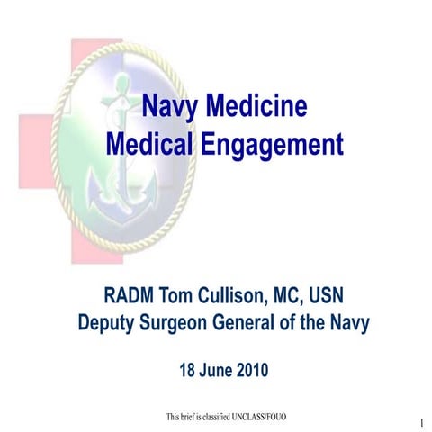 Navy Medicine Medical Engagement | PPTX