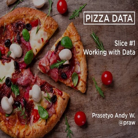 Pizza data - Working with Data | PPT