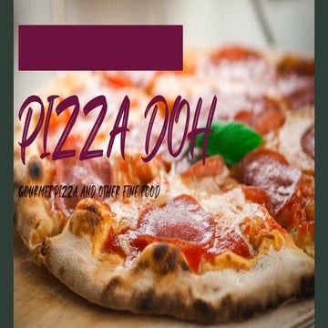 Pizza doh | PPT