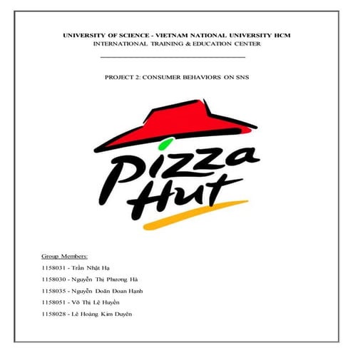 Pizza hut report | DOCX