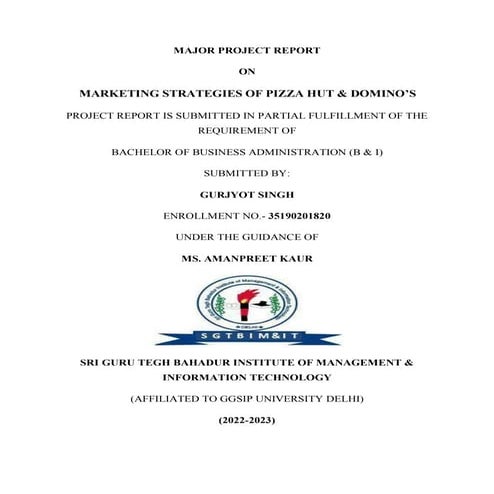 pizza hut vs dominos mpr final project report (gurjyot).pdf
