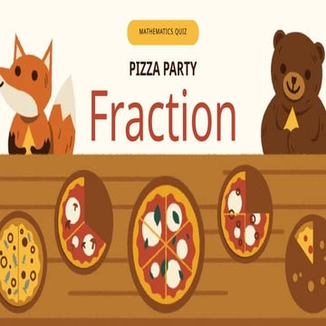 Pizza Party Fraction Presentation in Brown and Red Illustrative Style.pptx