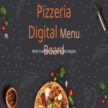 Pizzeria Digital Menu Board by Slidesgo.pptx