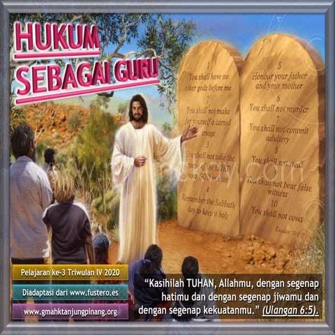 Pelajaran Sekolah Sabat ke-3 Triwulan IV 2020 | PPT