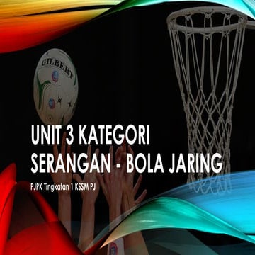 tingkatan 1 pendidikan jasmani Unit 3 Bola Jaring | PPTX