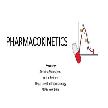 Expt. 13 Calculation of pharmacokinetic parameters from a given data | PDF