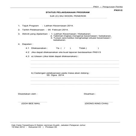 Pk01 2 l.p latihan kecemasan 14 | DOC