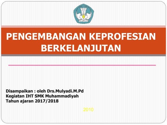 Tinjauan Pengembangan dan Pemberdayaan Guru | PPT