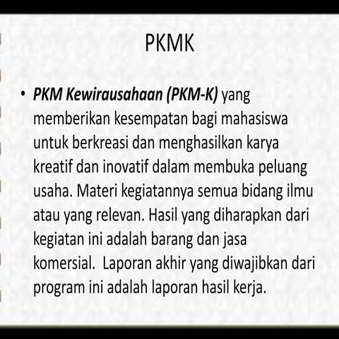Pkmk | PPT