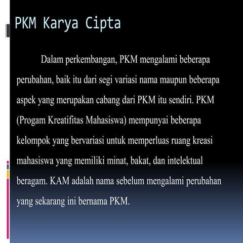 Pkm kewirausahaan | PPTX