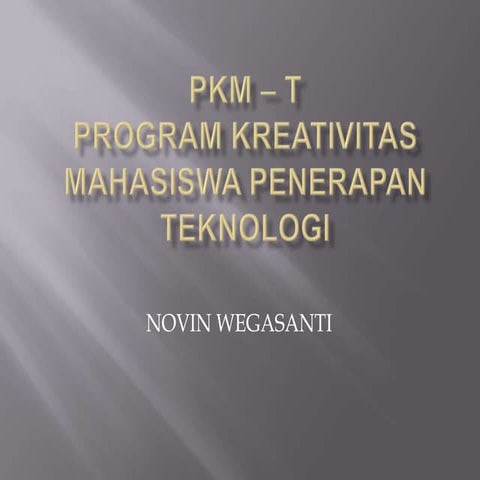 Pkm t | PPTX