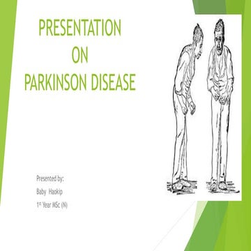 PARKINSON'S DISEASE | PPTX