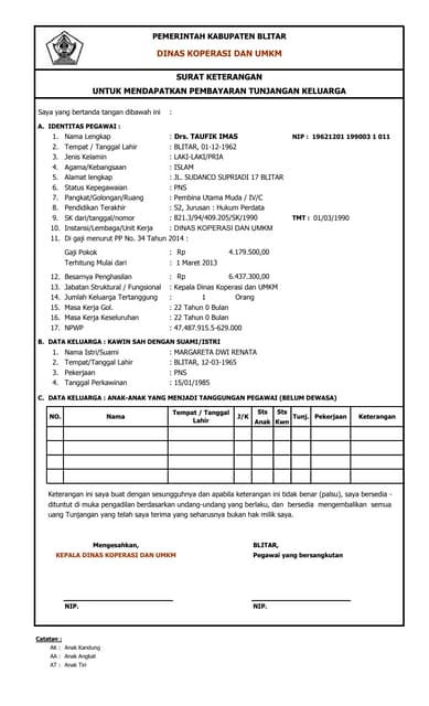 Format pembuatan dokumen PNS SKUM PTK.doc