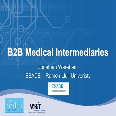 B2B Medical Intermediaries | PDF