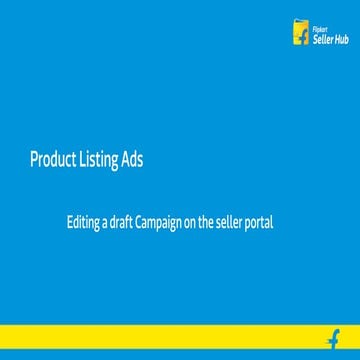 PLA: Edit a draft campaign | PDF