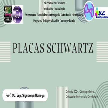 Placas Swartz. historia,ventajas, desventajas, indicaciones | PDF