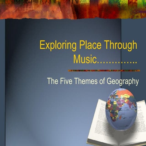 Place through music new | PPTX