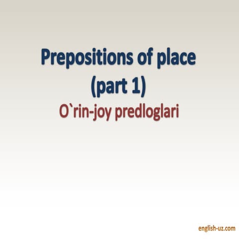 Personal pronoun | PPSX