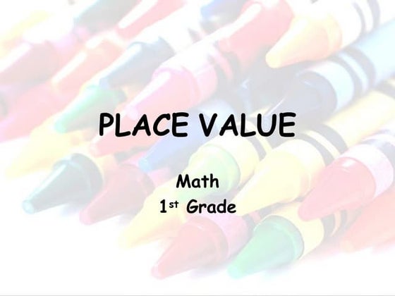 Place value ppt | PPT