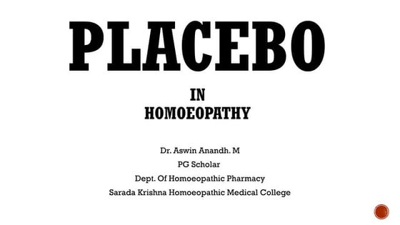 The Placebo Effect | PPT