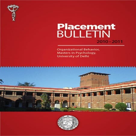 Placement Bulletin 2010-11 | PDF