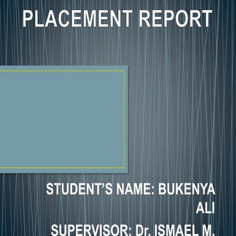 Student Academic - PLACEMENT REPORT.pptx