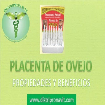 Placenta de ovejo | PDF
