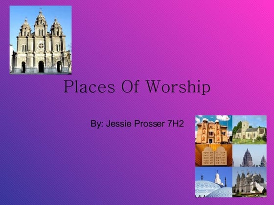Places of Worship | PPT