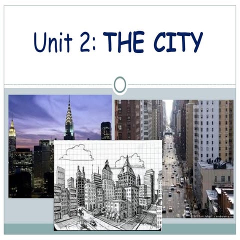 City places!!! THE CITY!!! | PPT