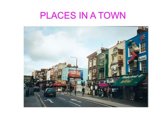 More places in my town | PPTX