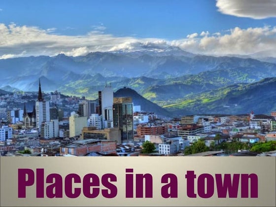 Places in town | PPTX