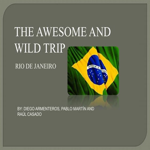 Our trip to Rio de Janeiro | PPT