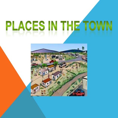 Places in the town | PPTX | Attractions