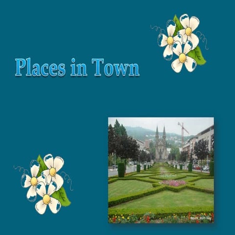 Places in town | PPTX