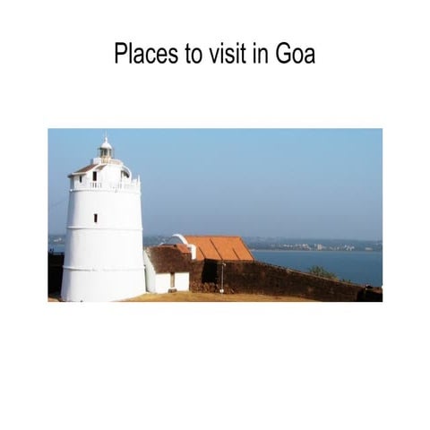 Places to visit in goa | PPT