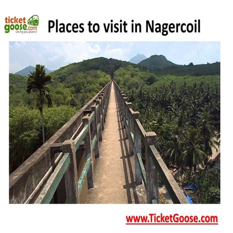 Places to visit in nagercoil | PPTX