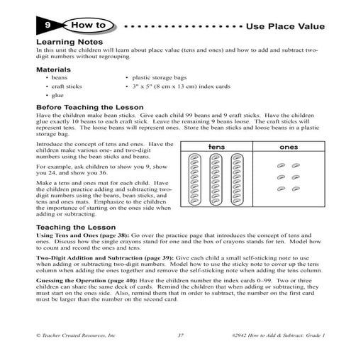 Place value | PDF
