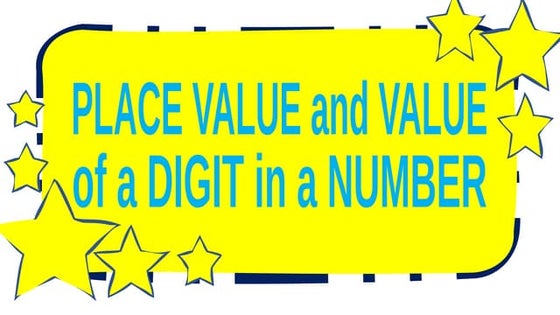 Grade 4 lesson about Place Value and Value.pptx | Science