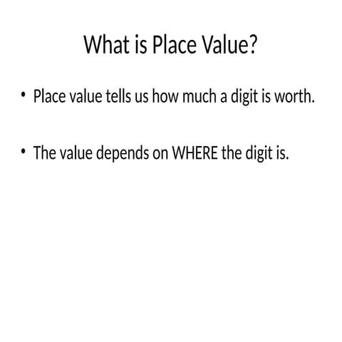 Expanded Form of Numbers (Math 3) | PPTX