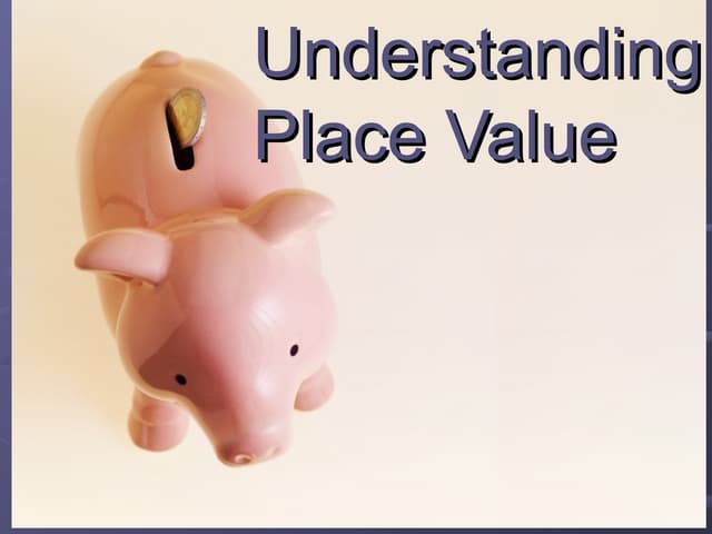 Place Value and Decimals | PPT
