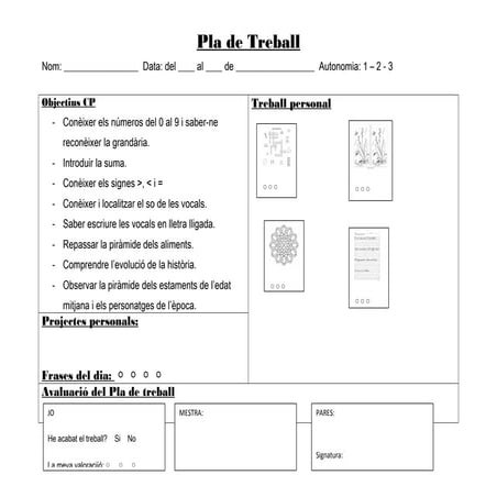Pla de treball 1 | DOC