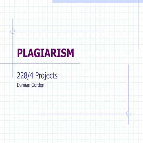 Plagiarism | PPT