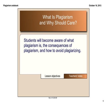 Plagiarism | PDF | Homework and Study | Education