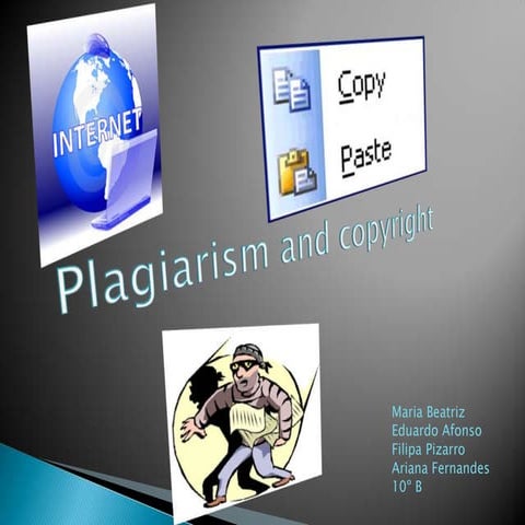 Plagiarism and copyright | PPT