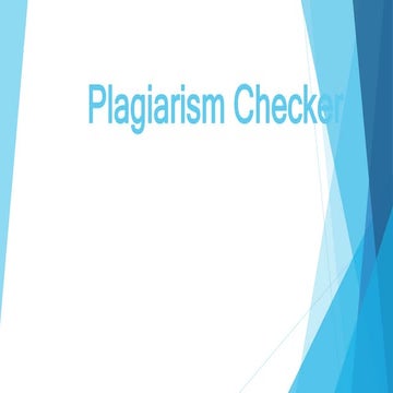 Plagiarism Checker.pptx